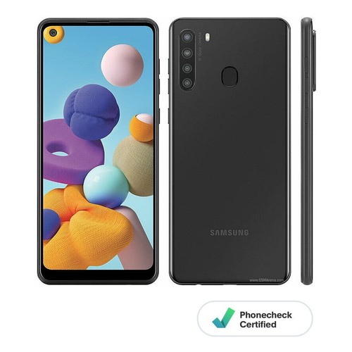 Samsung Galaxy A21 (A215U) | 32GB Tracfone, Boost, Black | ISSUES FAIR ...