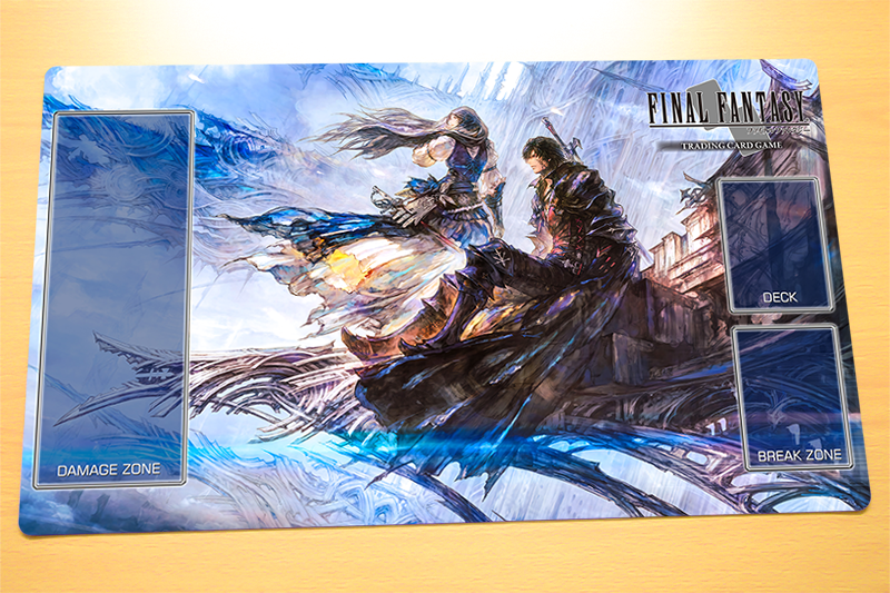 No.3647 Final Fantasy TCG Custom Playmat Jill Warrick Clive Rosfield FF ...