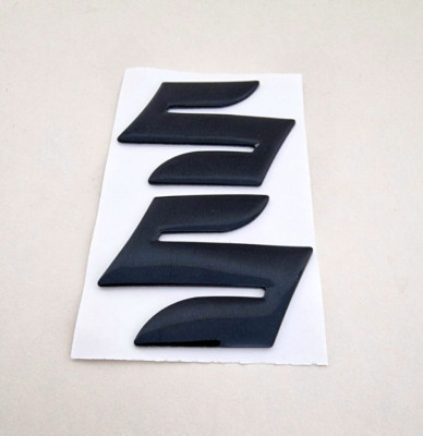 Suzuki Black 3D Badge Tank Emblem Logo Stickers Graphics Decals gsxr sv ...