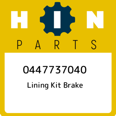 0447737040 Hino Lining kit brake 0447737040, New Genuine OEM Part | eBay