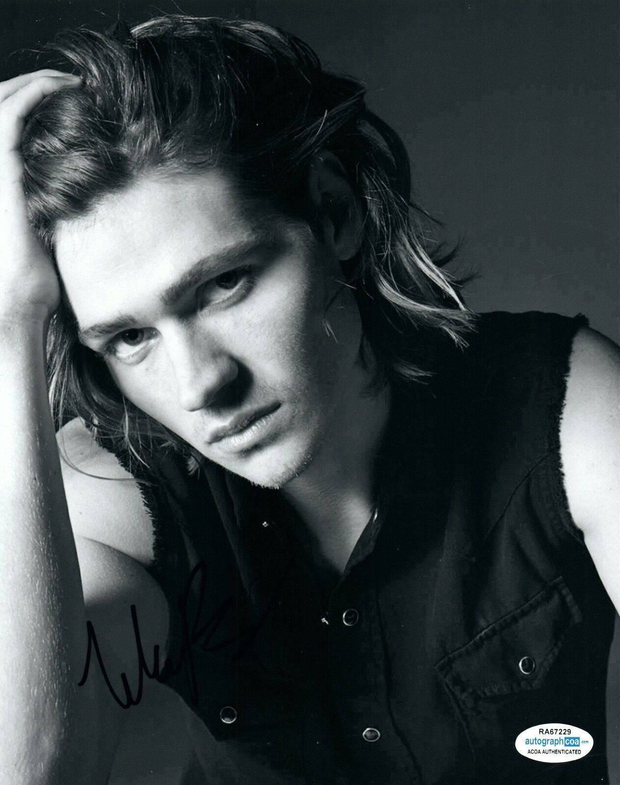 Will Peltz Autographed Signed 8x10 Photo Male Fashion Model Gay ...