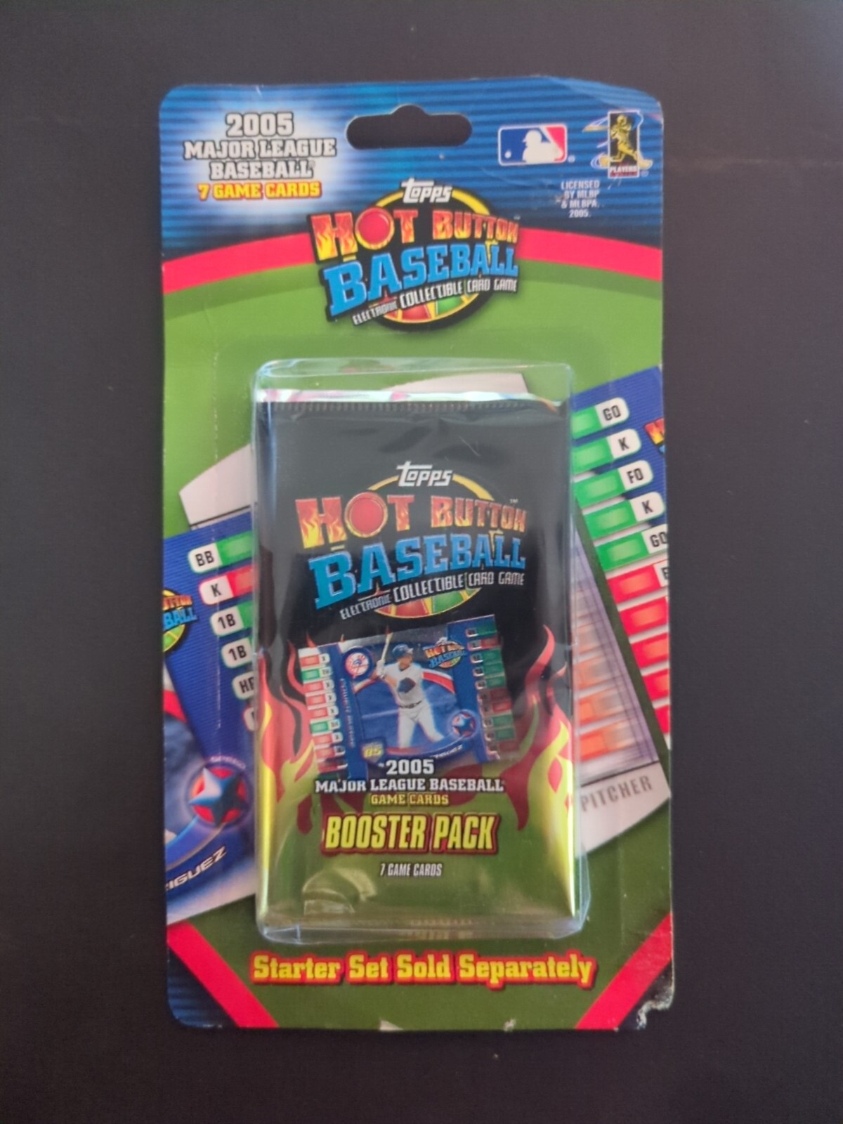 Sealed Booster Pack Topps Hot Button Baseball 2005 MLB | eBay