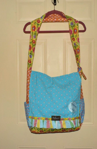 Matilda Jane PLATINUM Messenger Crossbody Hobo Large Knot Bag Fruit ...