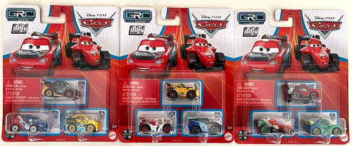DISNEY PIXAR CARS GRC MINI RACERS 2024 GLOBAL RACERS CUP 3 PACK X 3 | eBay