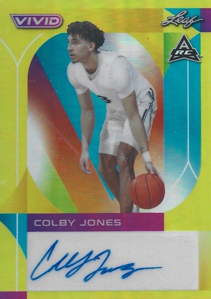 2022-23 Leaf Vivid - #BA-CJ1 Colby Jones /50 (AU, RC) for sale online ...
