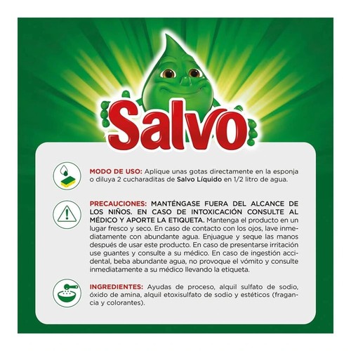 Lavatrastes Salvo limón líquido | eBay