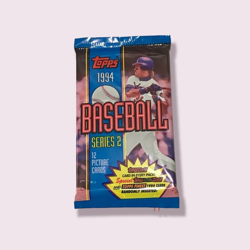 TOPPS 1990-2023 Unopened Baseball Card Packs Sealed MLB You Pick ...