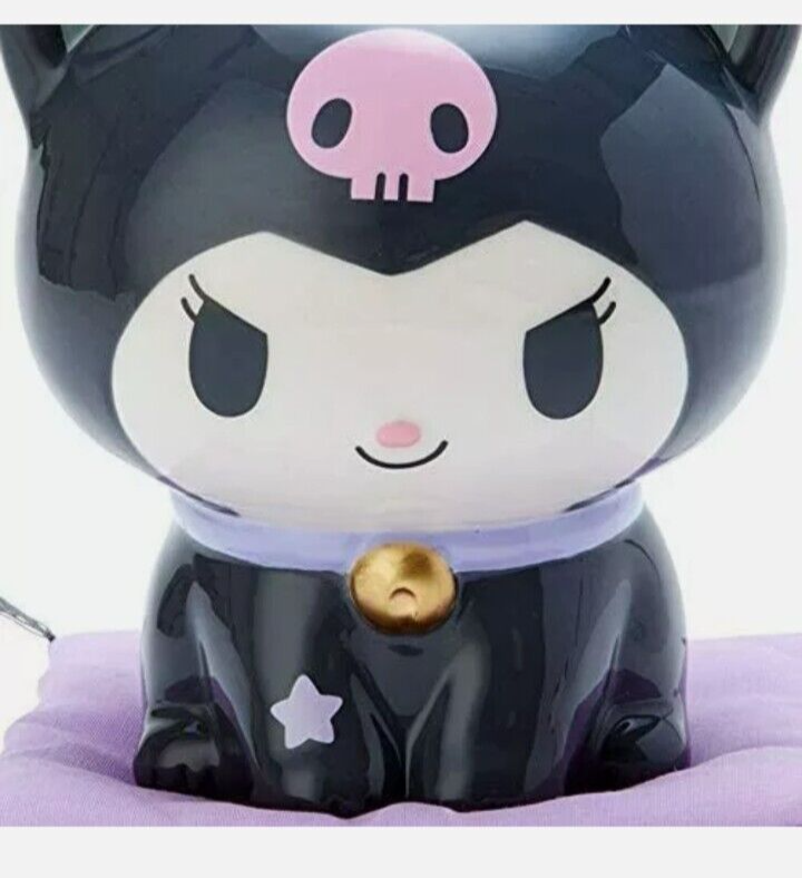 Sanrio Kuromi Money Ceramic Coin Bank with Purple Pillow | eBay