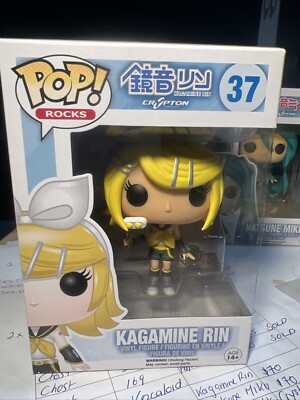 Vocaloid Kagamine Rin 37 Rocks Music Funko Pop Original | eBay