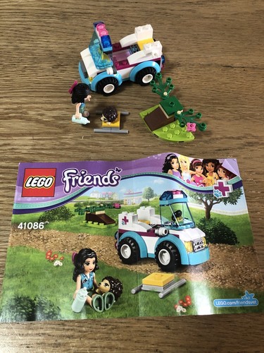 Lego 41086 Friends Vet Ambulance 100% Complete With Instructions And ...