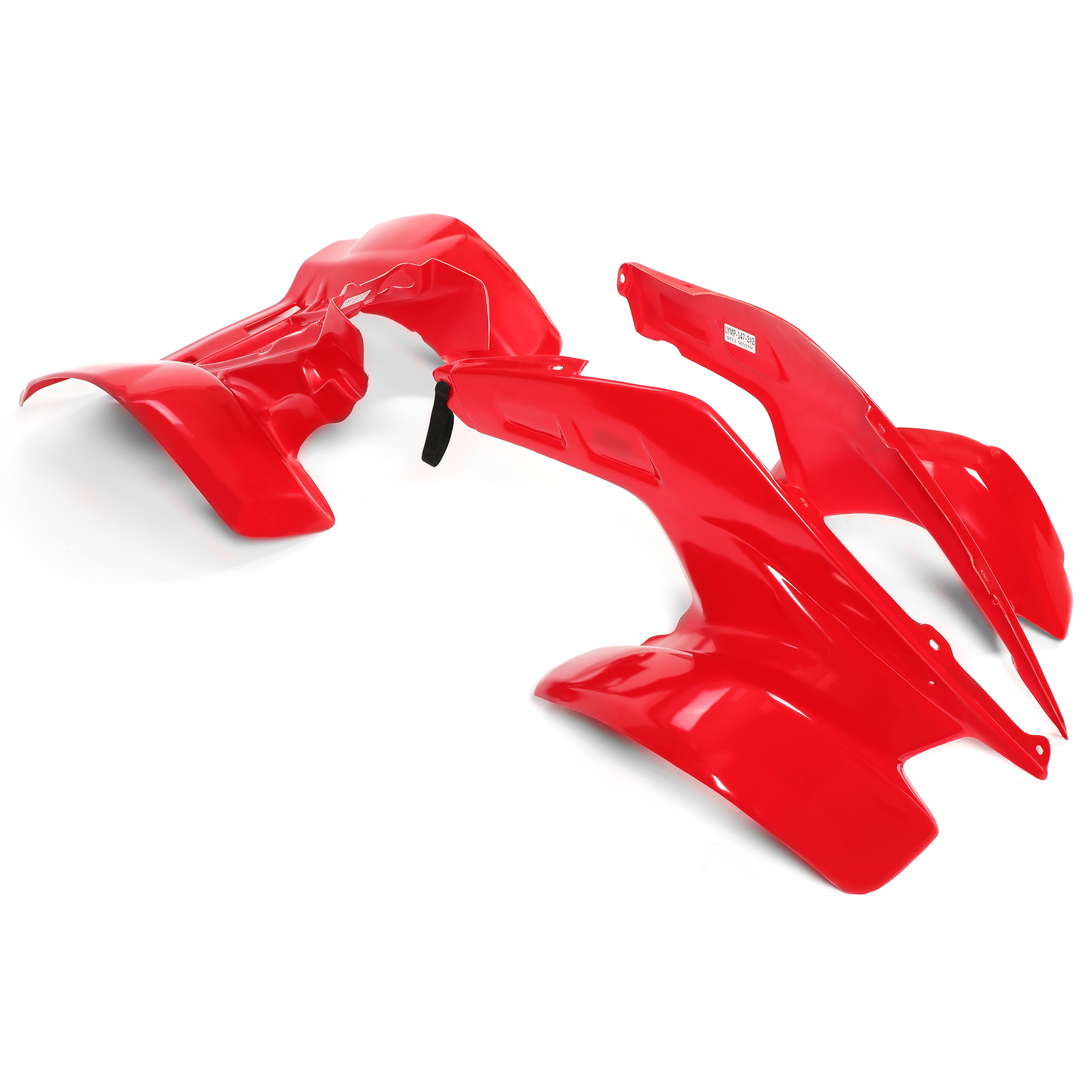 Red Front & Rear Fender Set For Honda TRX 250R TRX250R 1986-1989 ...