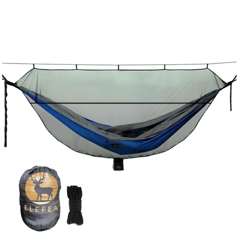 Hammock Mosquito Net, Extra Large Opening,Camping & Hiking Accessory ...