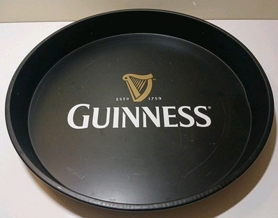 Authentic Vintage GUINNESS Beer Serving Tray 13" Black | eBay