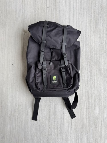 Monster Energy Backpack Magnetic Black Outdoor RedBull Y2K Fox Travel ...