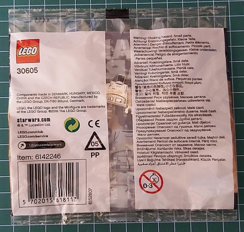 LEGO 30605 STAR WARS FINN FN 2187 POLYBAG 673419252669 | eBay