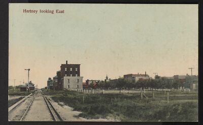 Hartney looking east Canada Historic Old Photo | eBay Australia