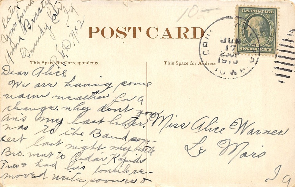 Grundy Center Iowa~Main Street~Gem Store~Hanging Light~Dirt Road~1910 ...