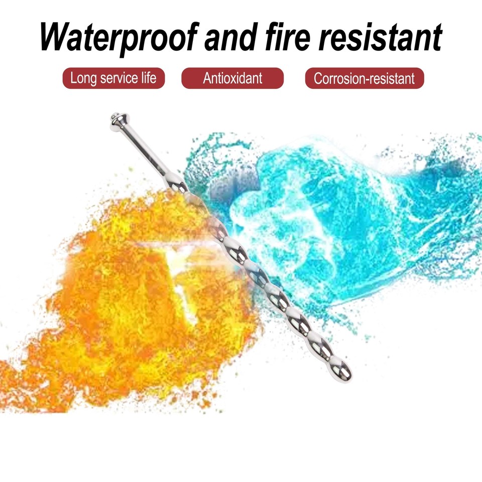 Male E-stim Stainless Steel Long Sounding Plug InsertPlug Rod Aid ...