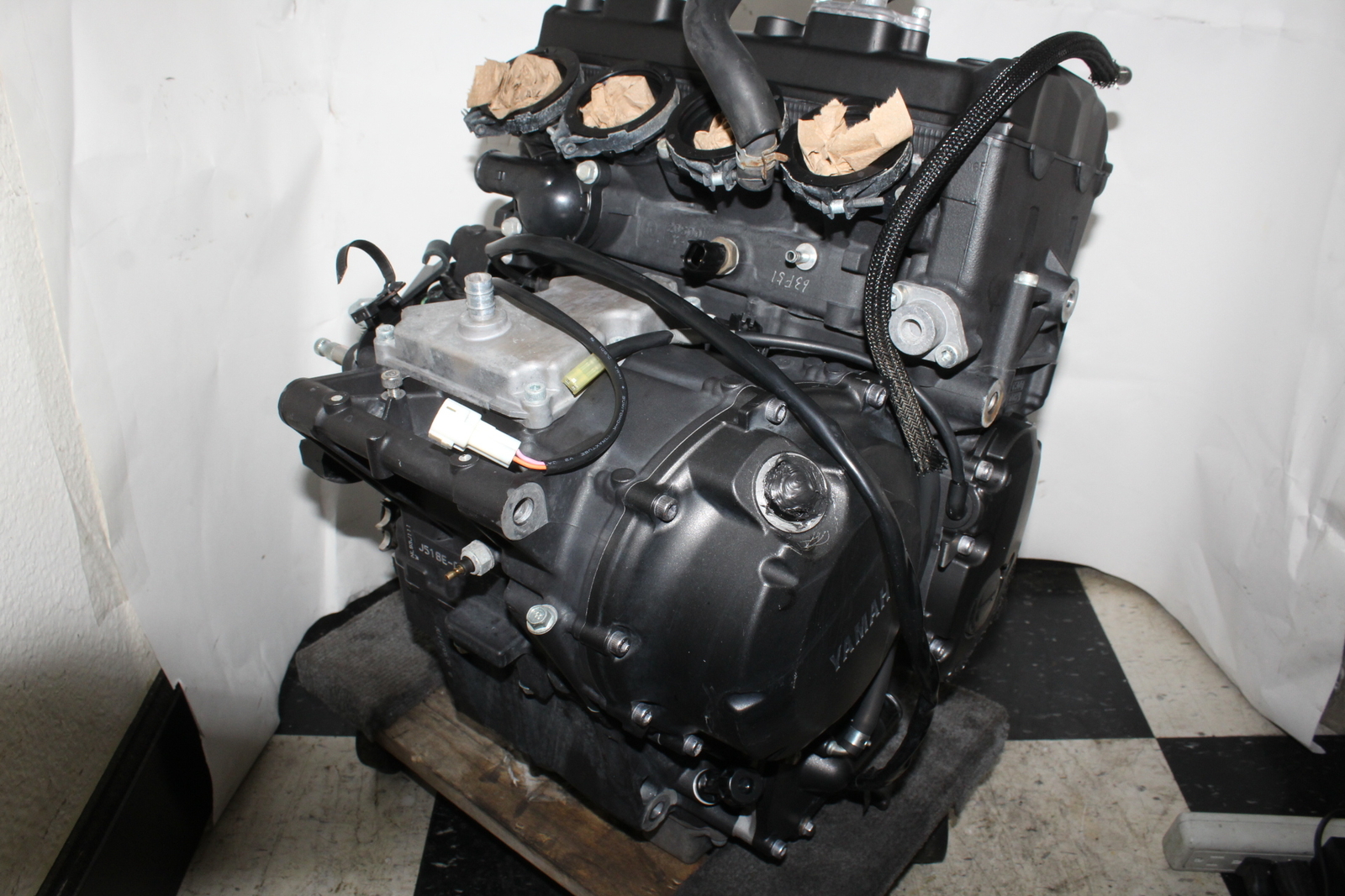 2009-2012 Yamaha FZ6R Engine Motor Running Motor OEM | eBay