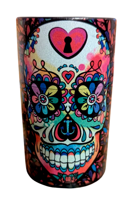 Airtight Skull Vacuum Sealed Herb Weed Stash Jar Container Smell Proof ...