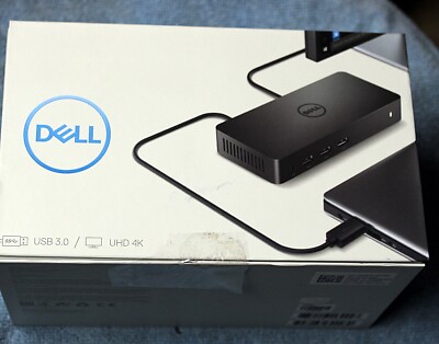 DELL 0V4NXC D3100 USB 3.0 DOCKING STATION (BLACK) - 452-BBPG ...