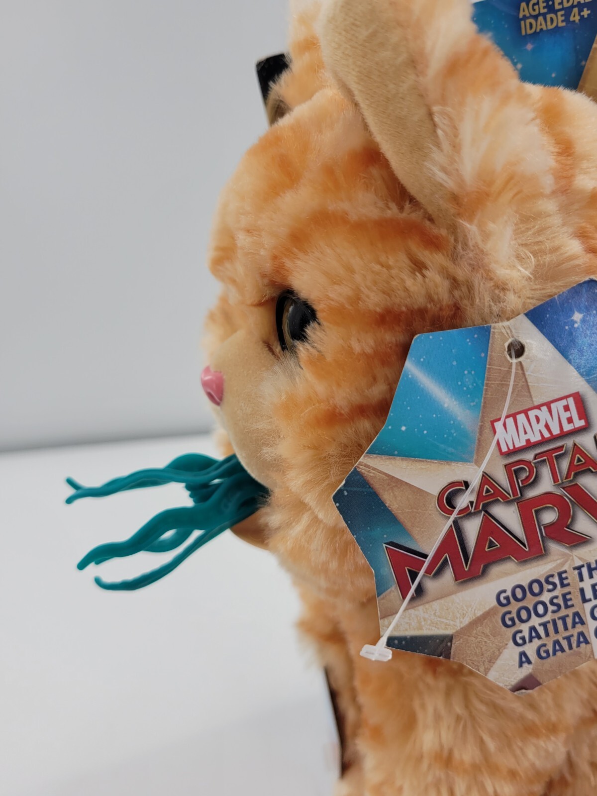 Captain Marvel Goose The Cat Plush 9" Figure Stuffed Animal Flerken ...