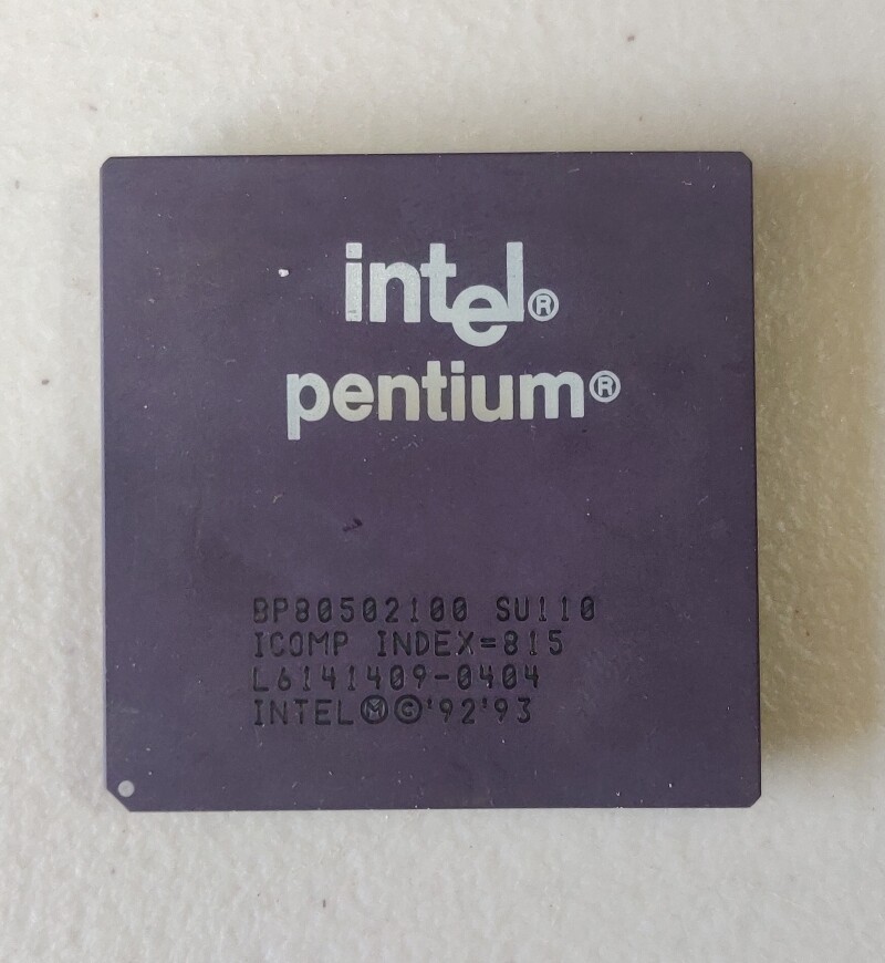 Intel Pentium 75 / 90 / 100 / 120 / 133 / 166 MMX socket 7 CPU | eBay