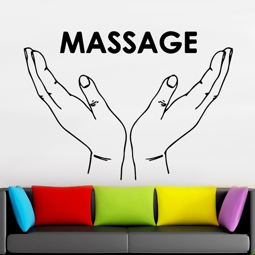 Massage Wall Stickers For Kids Room Waterproof Vinyl Decals Beauty ...