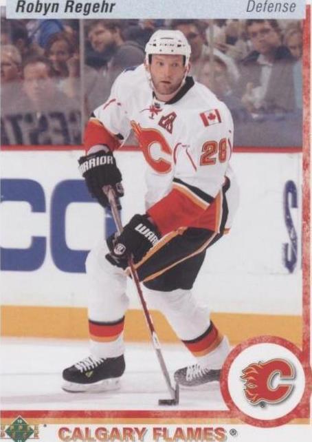 2010-11 Upper Deck - Robyn Regehr #280 20th Anniversary Variation for ...