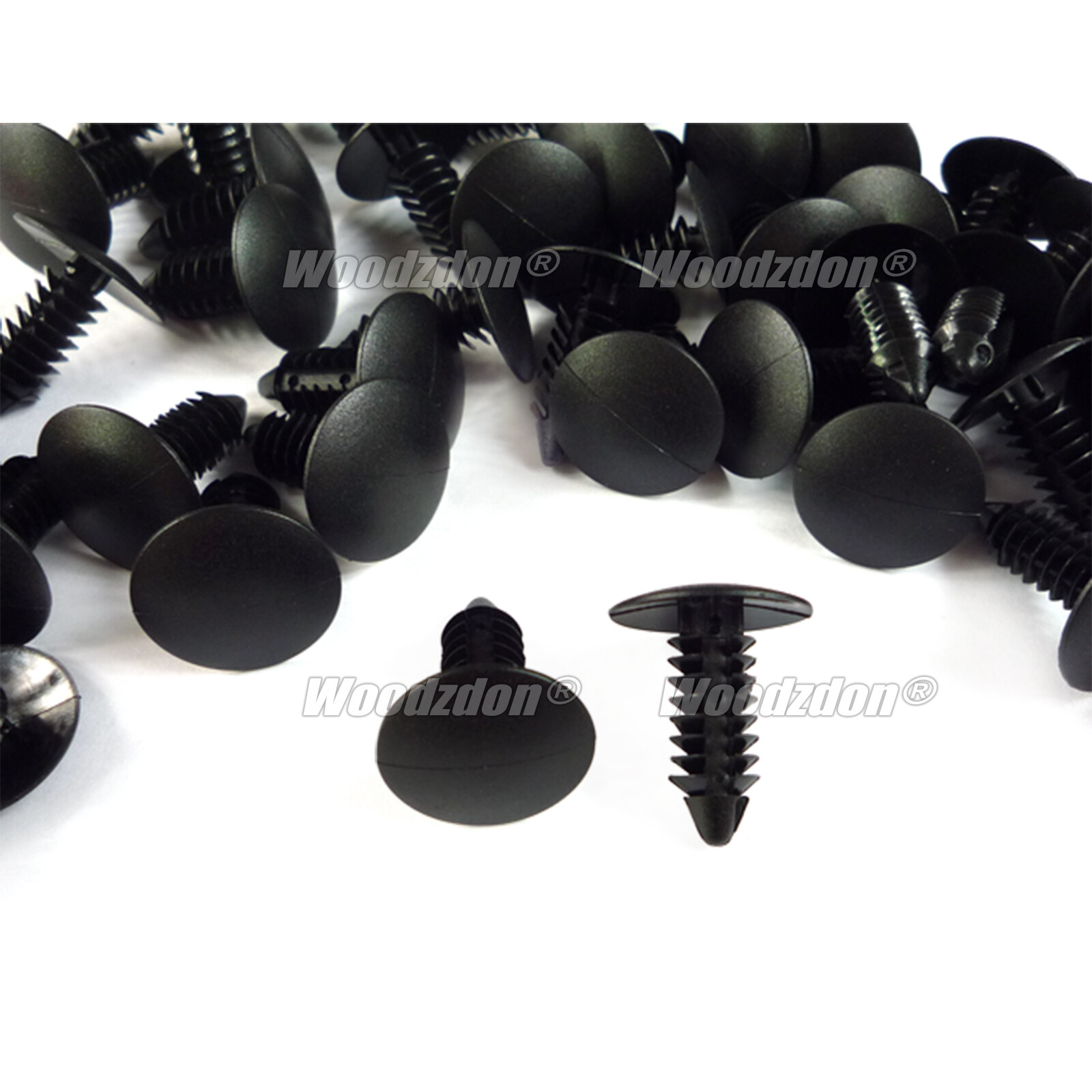 100 x Radiator Yoke Clips Fender Bumper Shield Fastener For GM Ford For ...