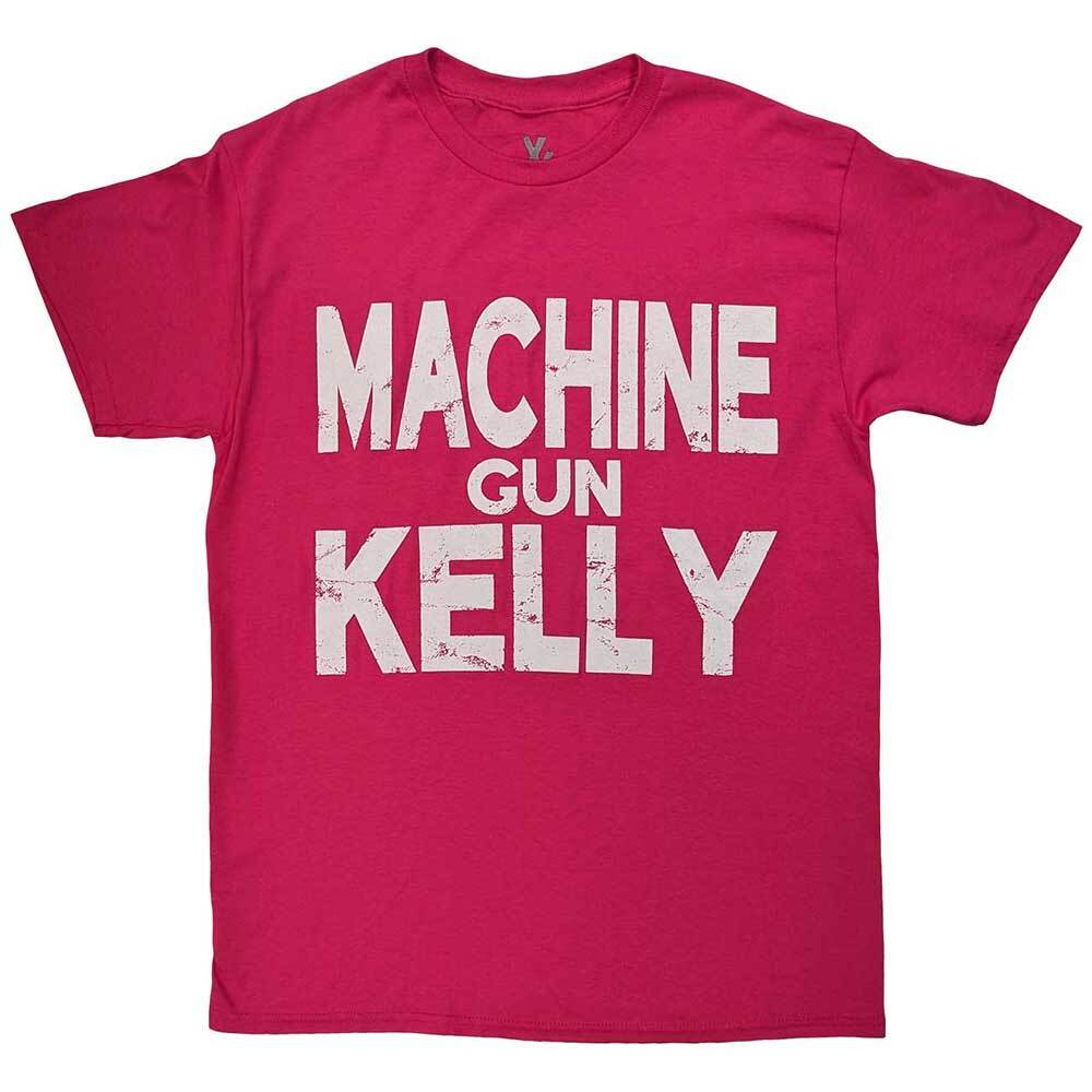 Machine Gun Kelly Embers Logo T-Shirt Pink New | eBay