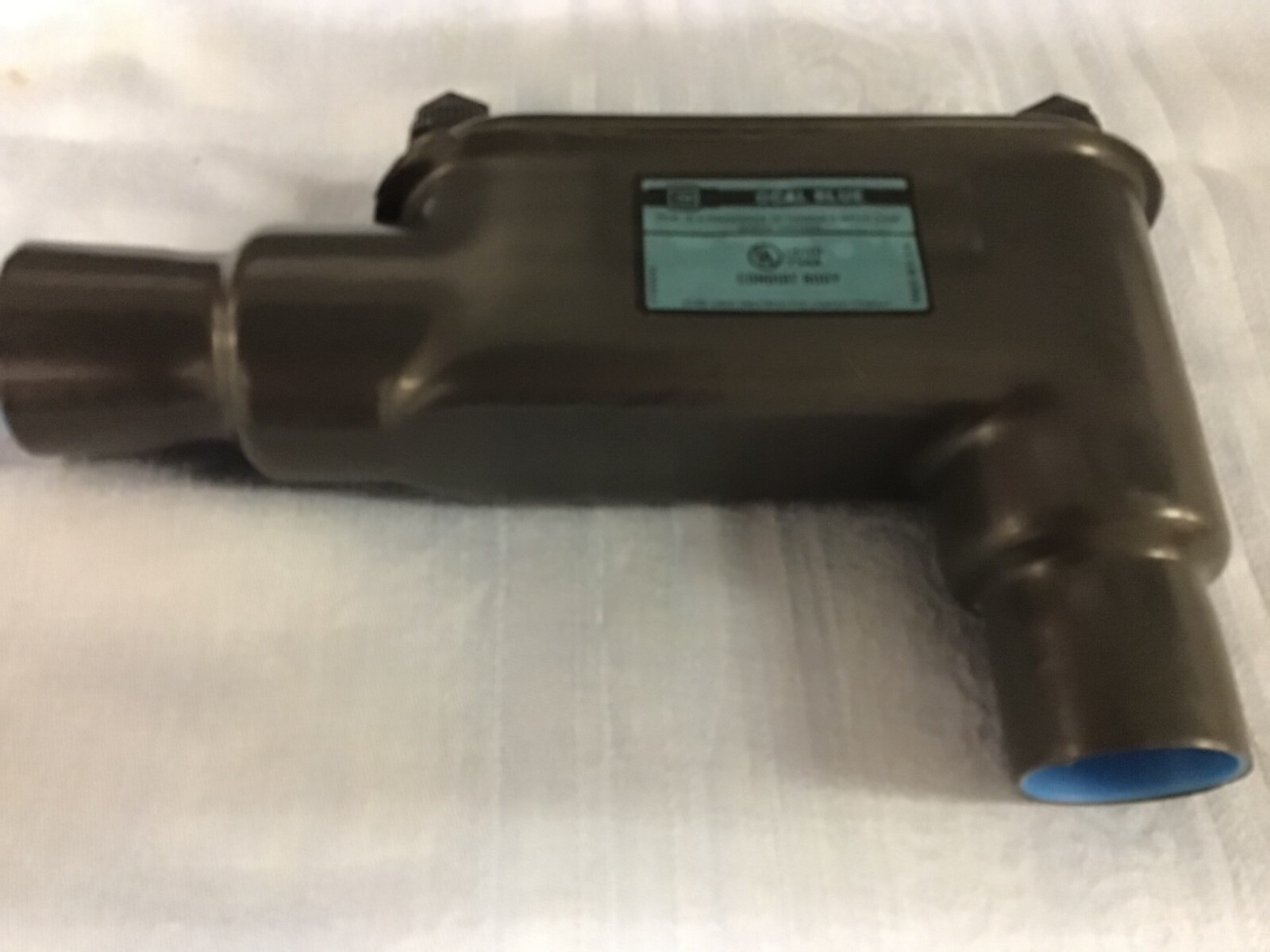 Conduit Body, 1” LB, PVC Coated, Ocal Blue | eBay