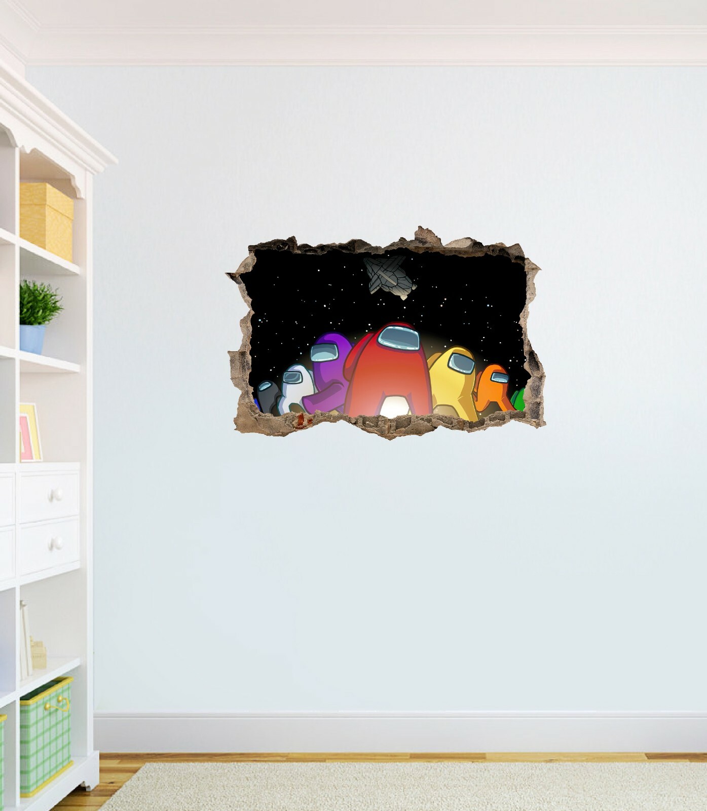 Among Us Wall Art Sticker Game High Quality Bedroom Decal Print | eBay