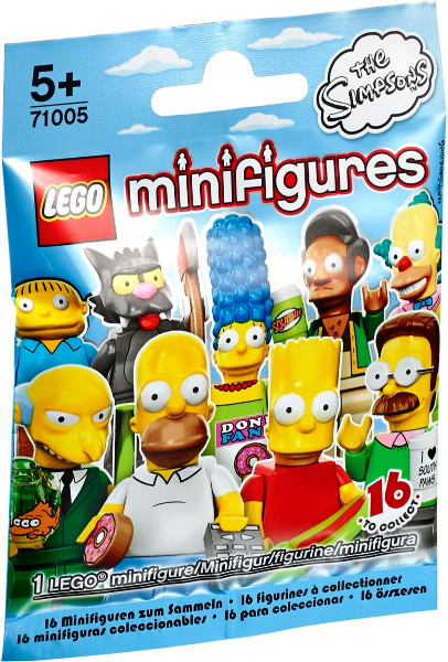 LEGO THE SIMPSONS Collectible Minifigs Series 1 71005 - Complete Set 16 ...