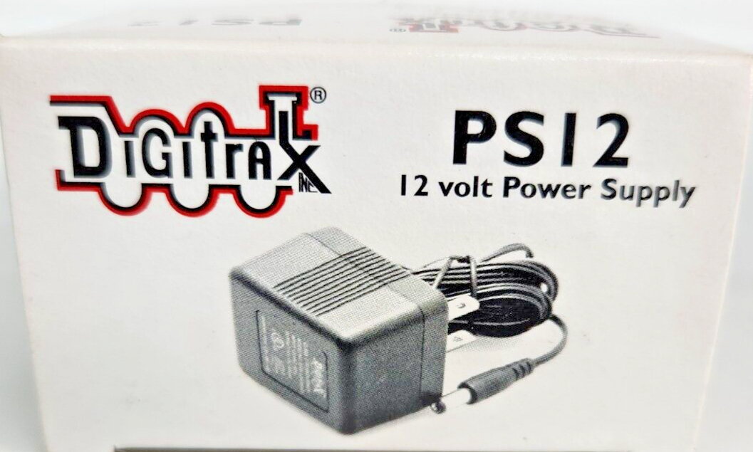 Digitrax PS12 12V DC 300mA Power Supply New | eBay