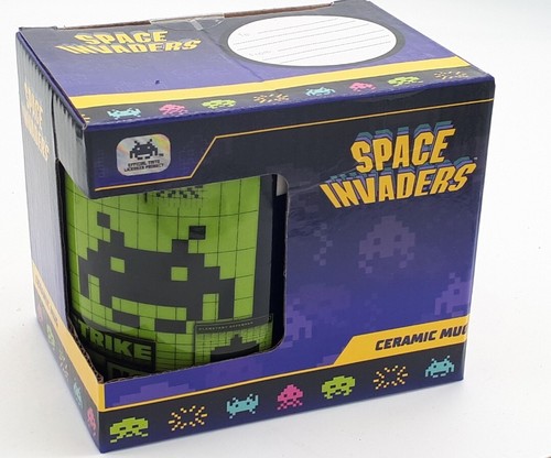 NewcIn Box Space Invaders Mug Cup Best Dad In The Galaxy | eBay