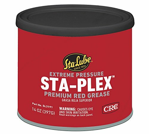 Sta-Lube Sta-Plex Extreme Pressure - 14-Ounce Can Premium Red Grease | eBay