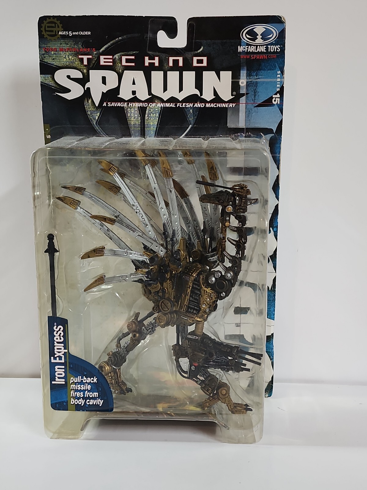 Techno SPAWN Iron Express Action Figure Series 15 McFarlane Toys 1999 ...