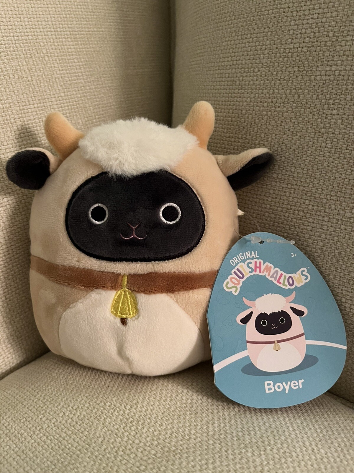 Rare Squishmallow Boyer the Shetland Sheep 5" Plush 2022 NWT KellyToy ...