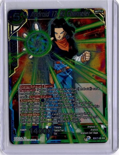 Android 17, Ki Channeler EX17-05 EX Foil Saiyan Boost | eBay