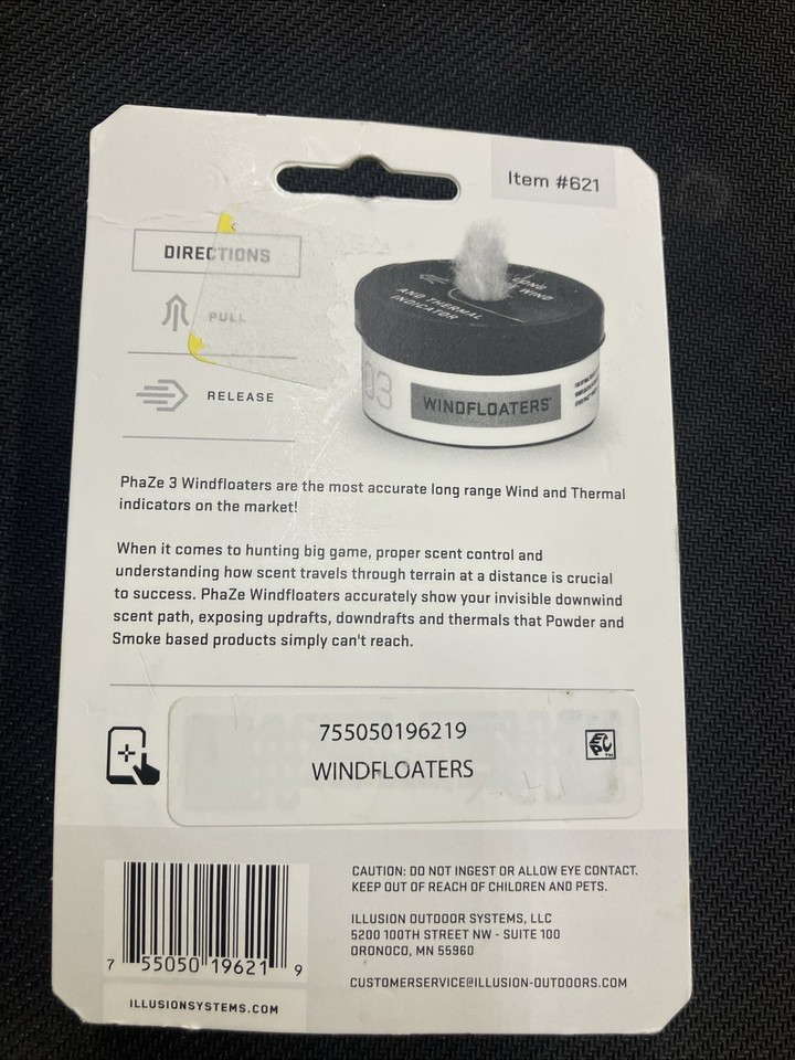 Illusion Systems Phaze 03 Windfloaters No.01 Wind Checker Item #621 for ...