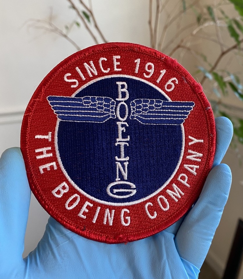 The Boeing Company “since 1916” embroidered sew on patch | eBay