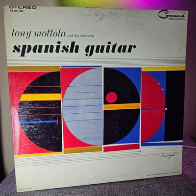 Tony Mottola and His Orchestra–Spanish Guitar–1962 Command–RS 841 SD ...