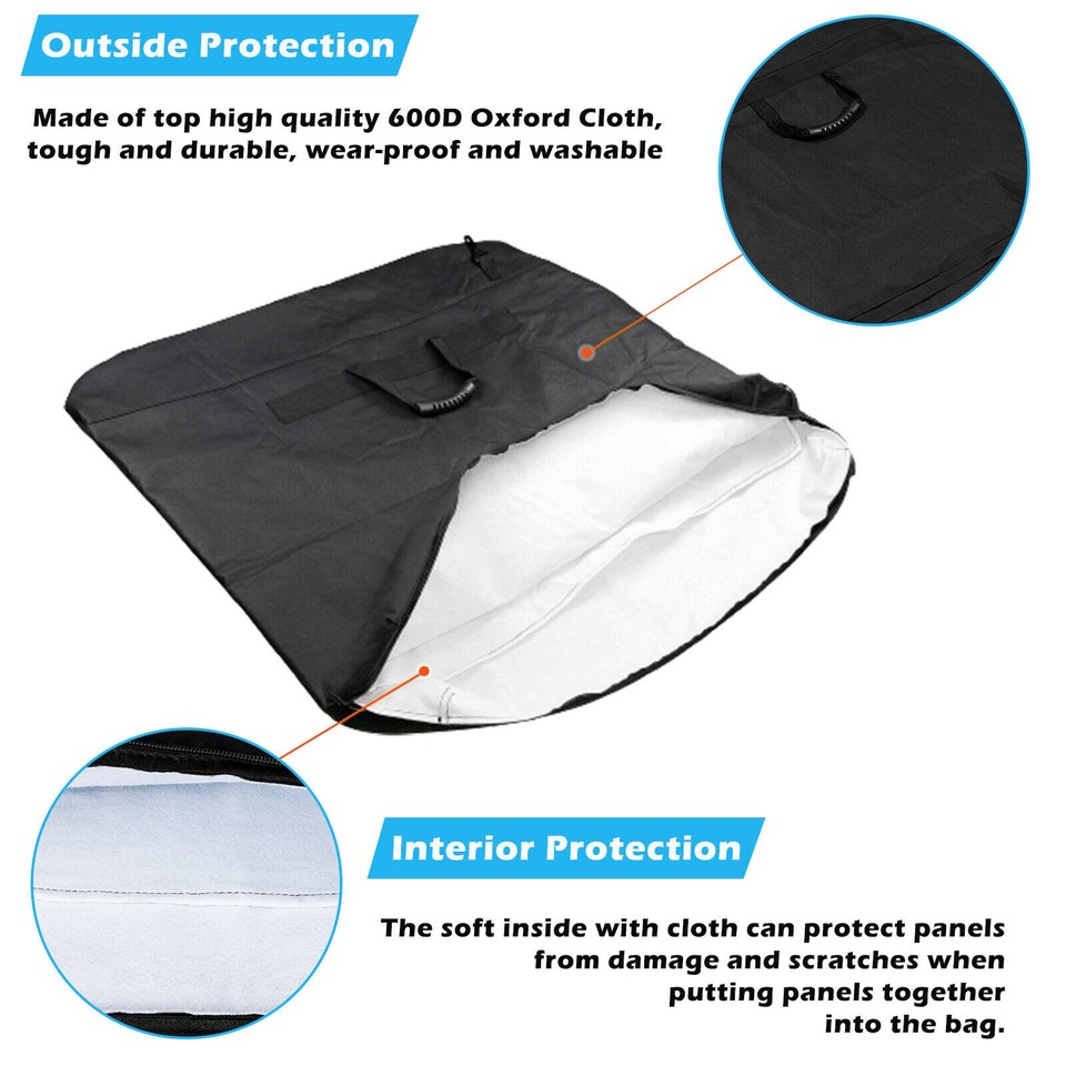 Freedom Panel Hard Top Storage Bag for Jeep Wrangler JK JKU JL JLU etc ...