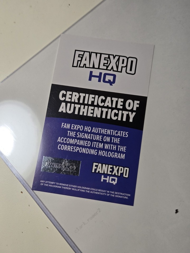 Red Dead Redemption 2 Arthur Morgan Roger Clark Autograph Signature ...