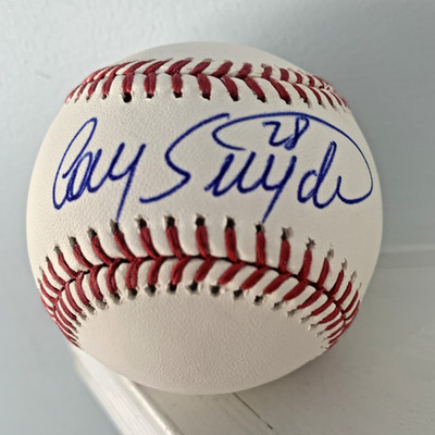 Cory Snyder Autographed OML Baseball COA | eBay