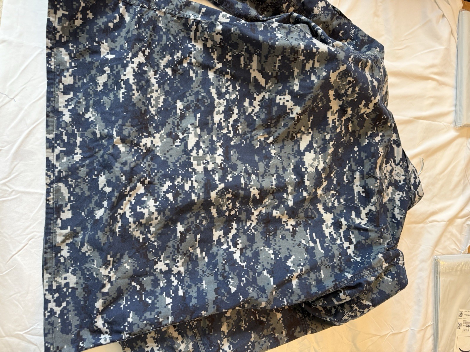 USN US Navy Digital Camo Military Field Jacket Mens Size xl/ x long | eBay