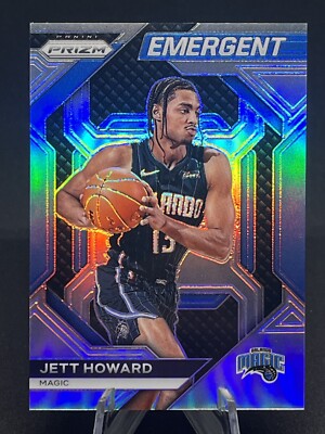 2023-24 Panini Prizm Basketball Jett Howard Rookie RC #5 Emergent ...