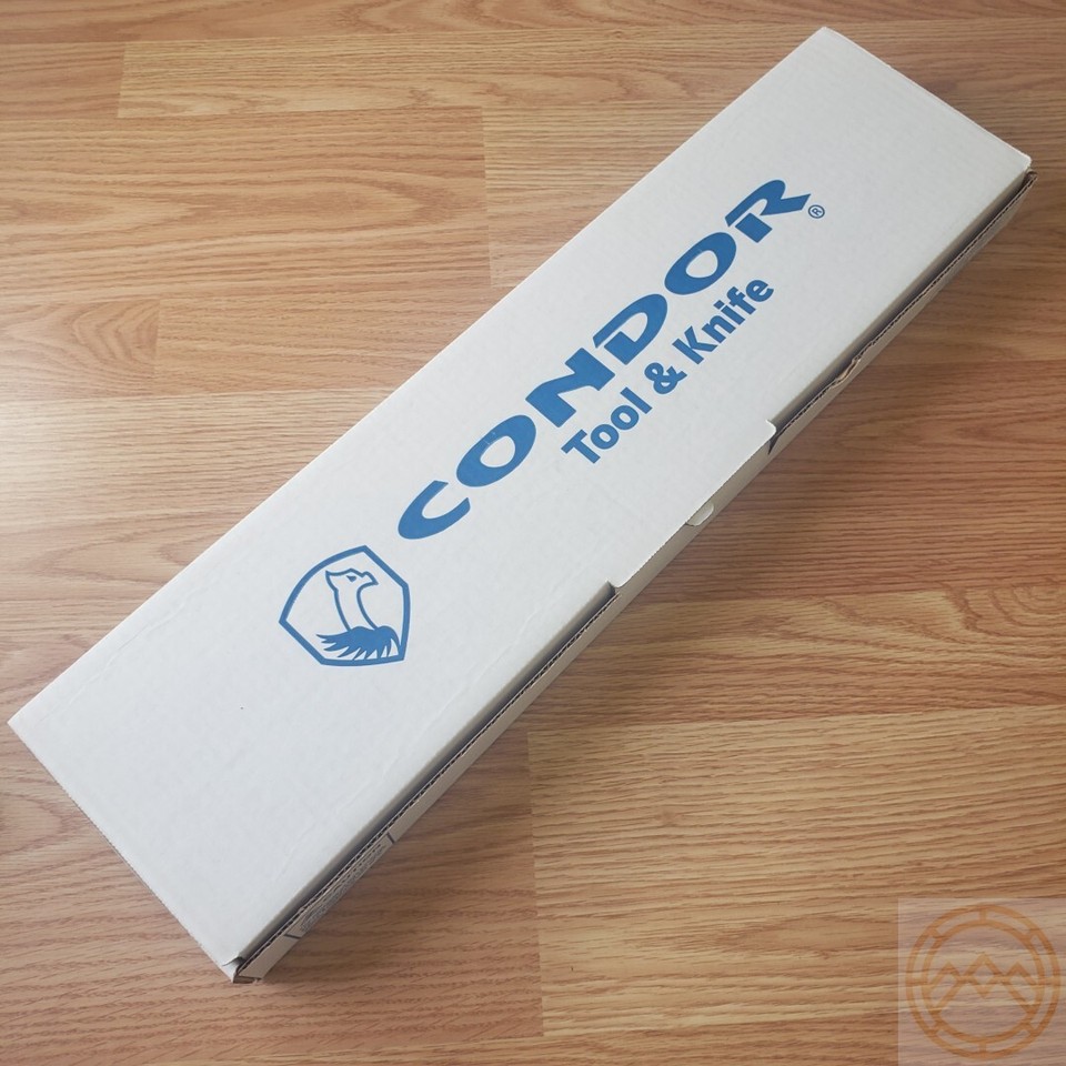 Condor Makara Machete Fixed Knife 14.01" 1075 Carbon Steel Blade Walnut ...