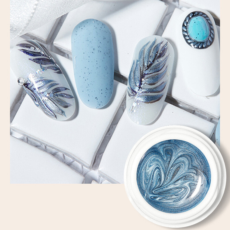 Polish UV Painting Nail Polish Line Drawing Glue Mirror Metal Effect ...